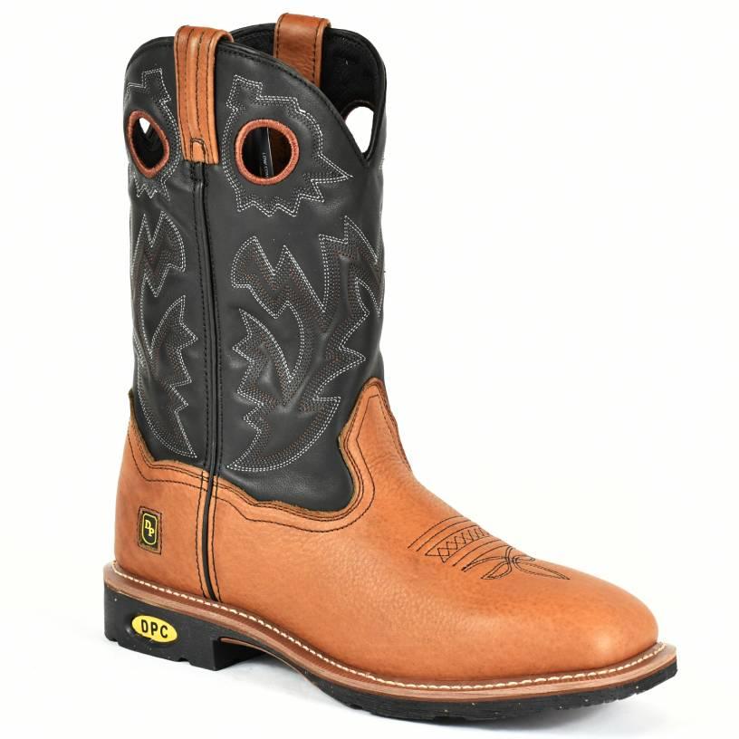 Dan Post Men's Comfort System Western Soft Toe Wellington Work Boot 3 ...