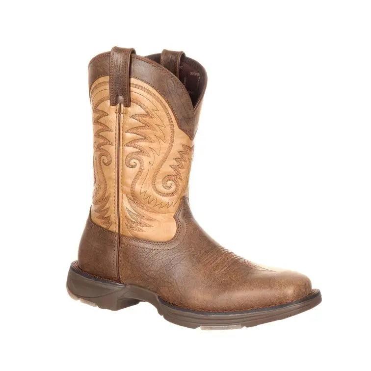 Durango Men's Ultralite Square Toe Western Ranch Work Boot DDB0109 ...
