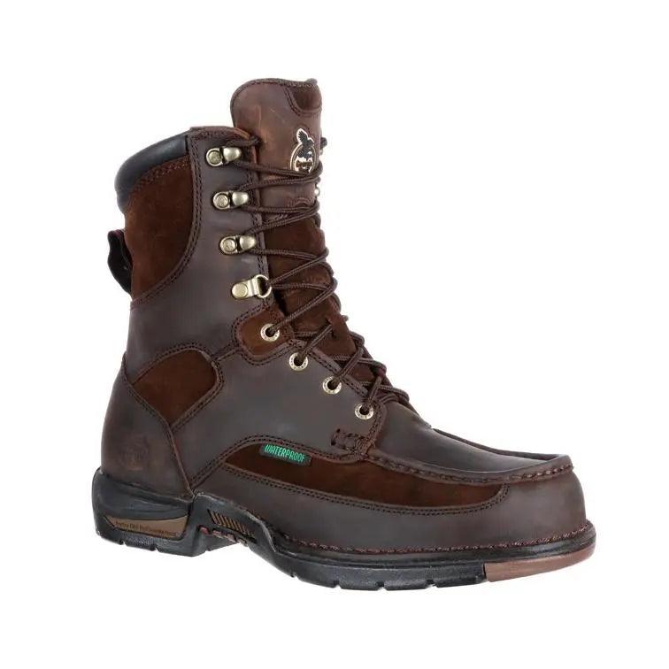 Georgia Athens Waterproof Soft Toe 8 Inch Lacer Work Boot G9453 ...