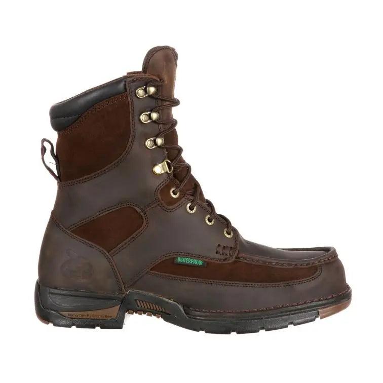Georgia Athens Waterproof Soft Toe 8 Inch Lacer Work Boot G9453 ...